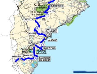 EuroVelo Alicante – Cicloturismo Comunidad Valenciana, España y Europa ...