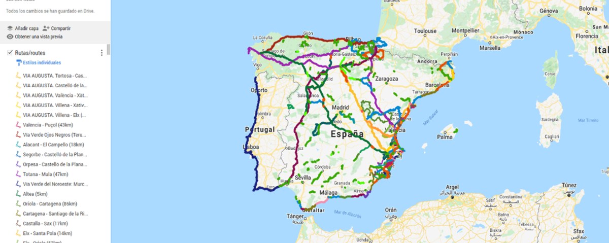 Restructuración de los mapas de SPAIN BIKE TOURING – Cicloturismo ...
